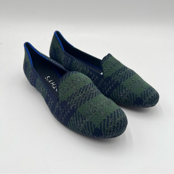 Rothy's | Shoes | Rothys The Loafer Knit Forest Tartan Limited Edition ...